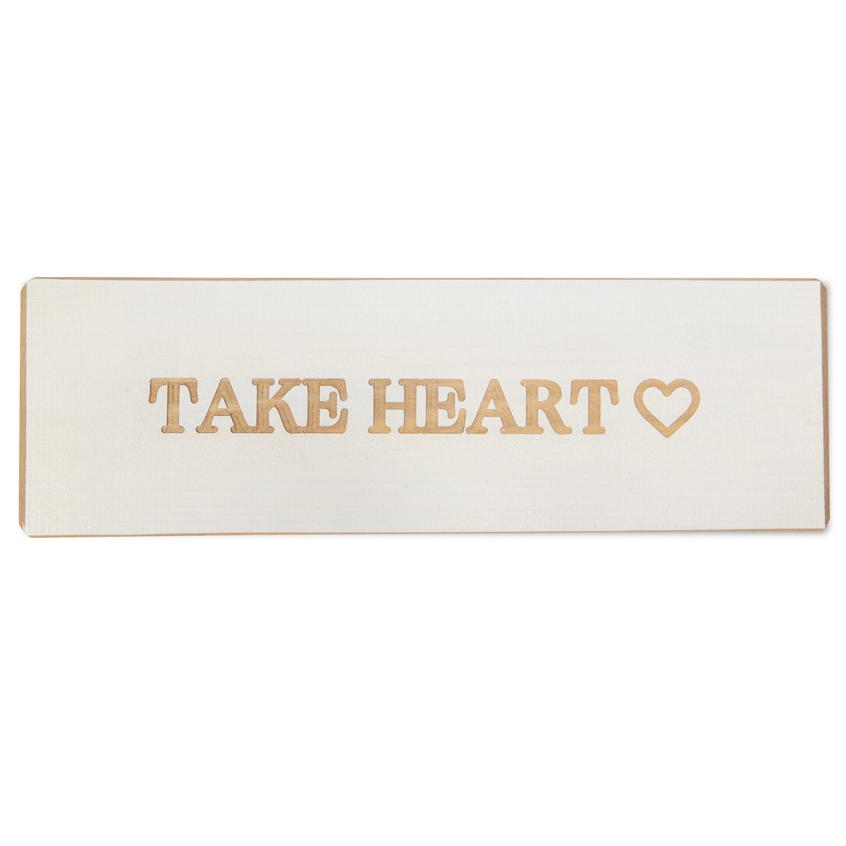 Take Heart Wall Sign - Sustainable, Personal Decor – Recognised