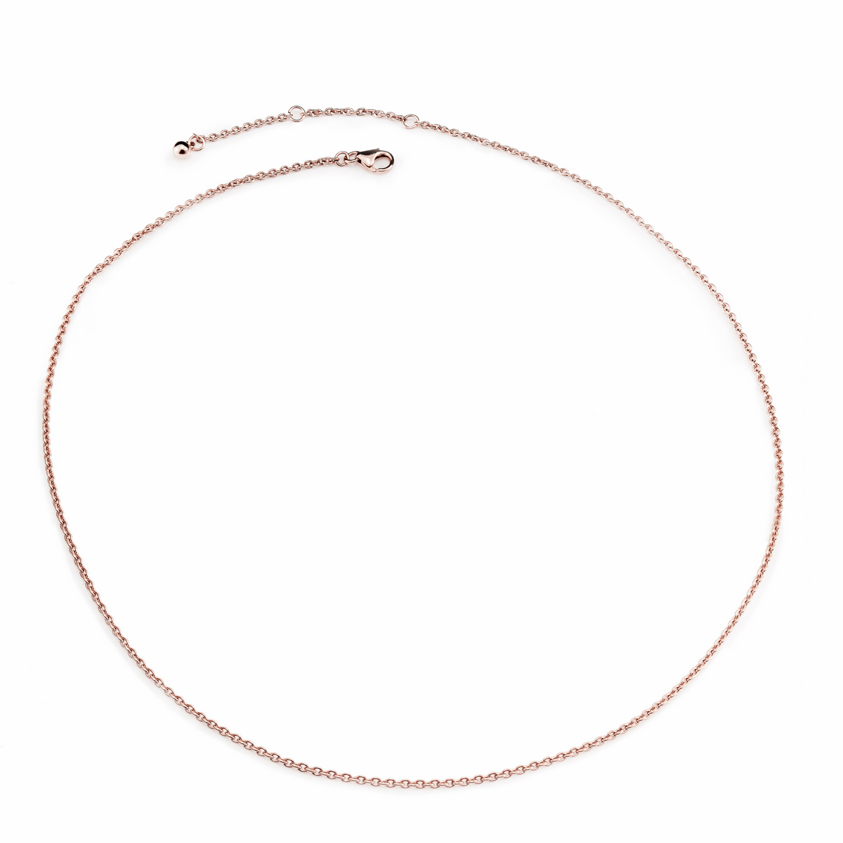 Rose Gold Thick Cable Chain Necklace | Handcrafted Impactful Jewellery ...
