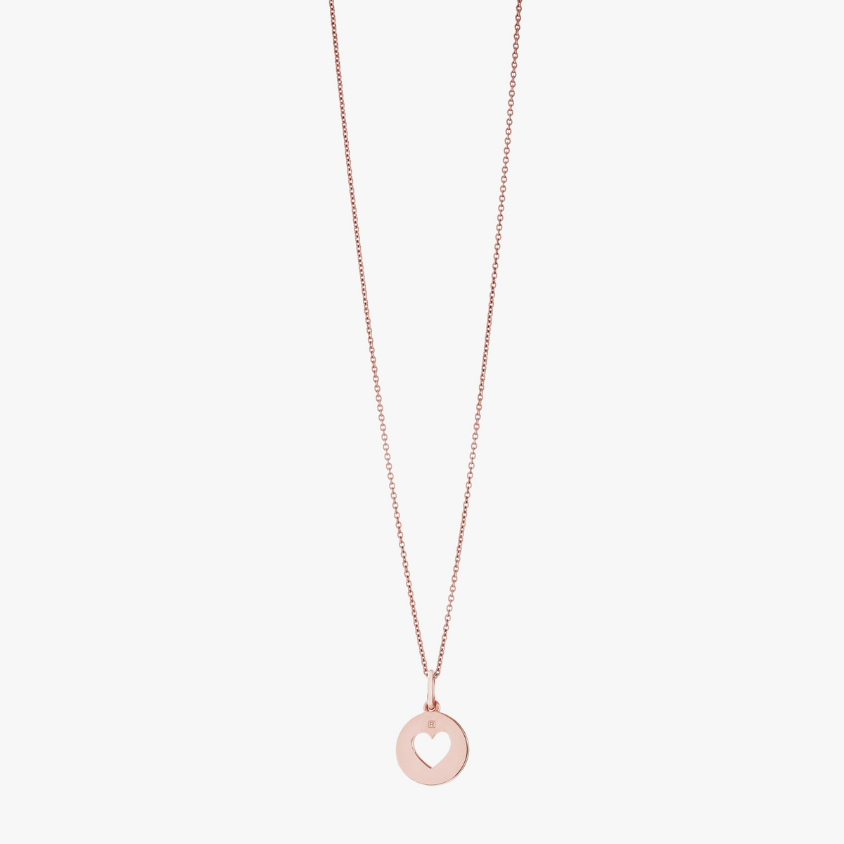 Rose Gold Thick Chain and Heart Popon Set – Recognised